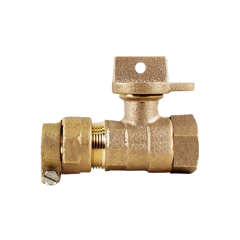 Awwa Standard Lead Free Brass Curb Stop Meter Valves for PVC PIPE from ...